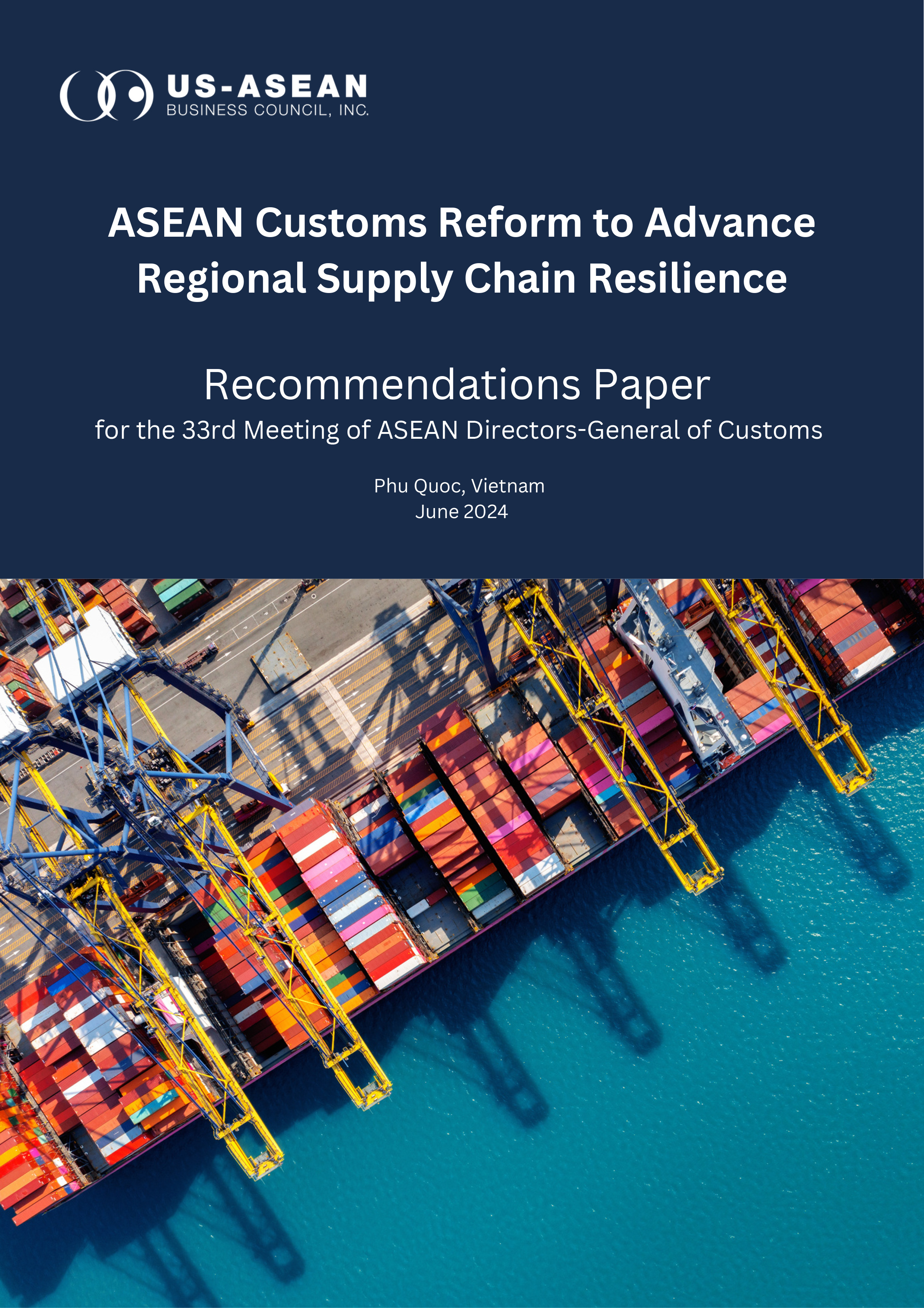 ASEAN Customs Reform to Advance Regional Supply Chain Resilience | US ABC